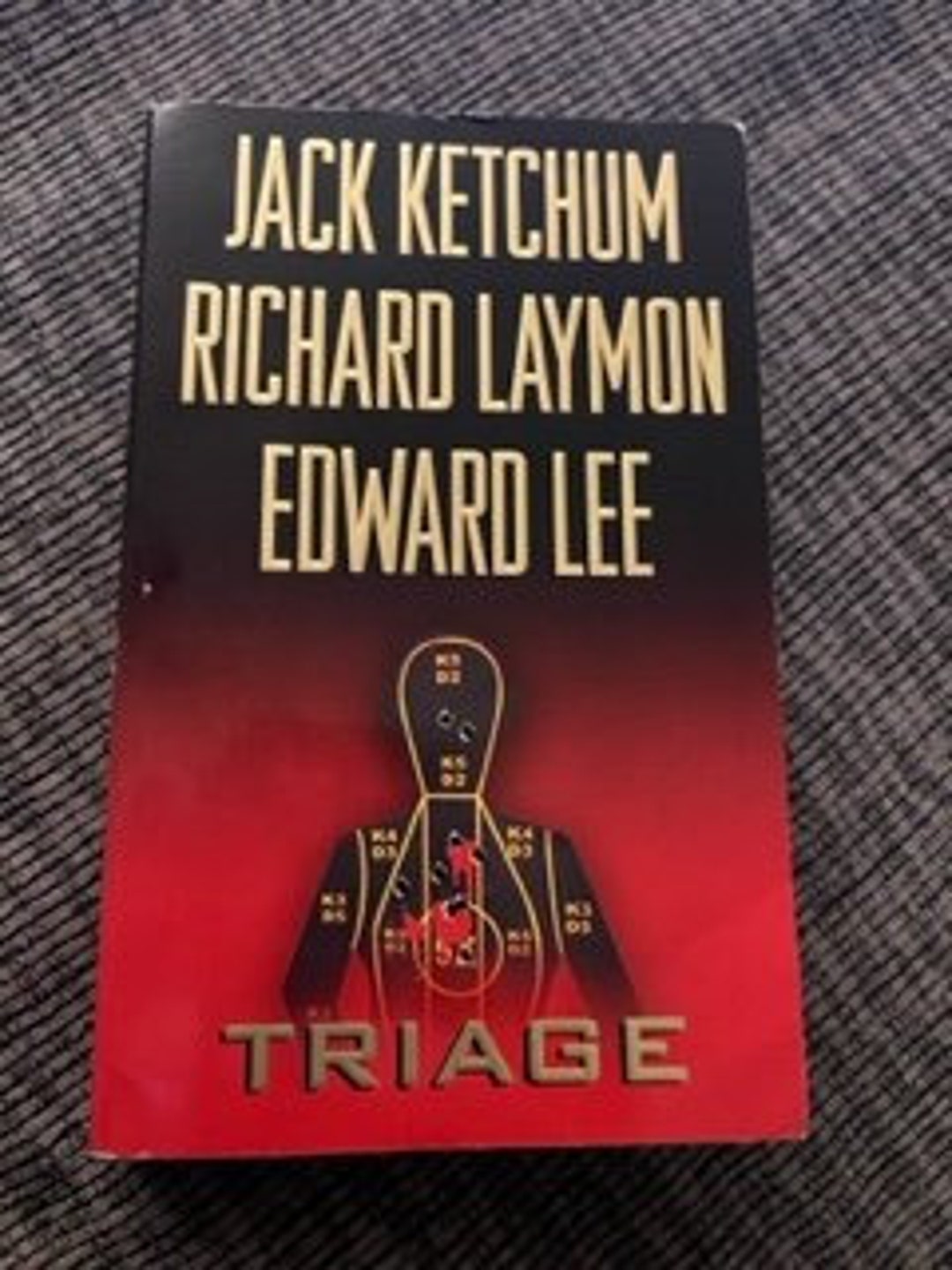 Triage by Lee, Ketchum and Laymon 1st PB - Nice Copy, Signed by Ketchum ...