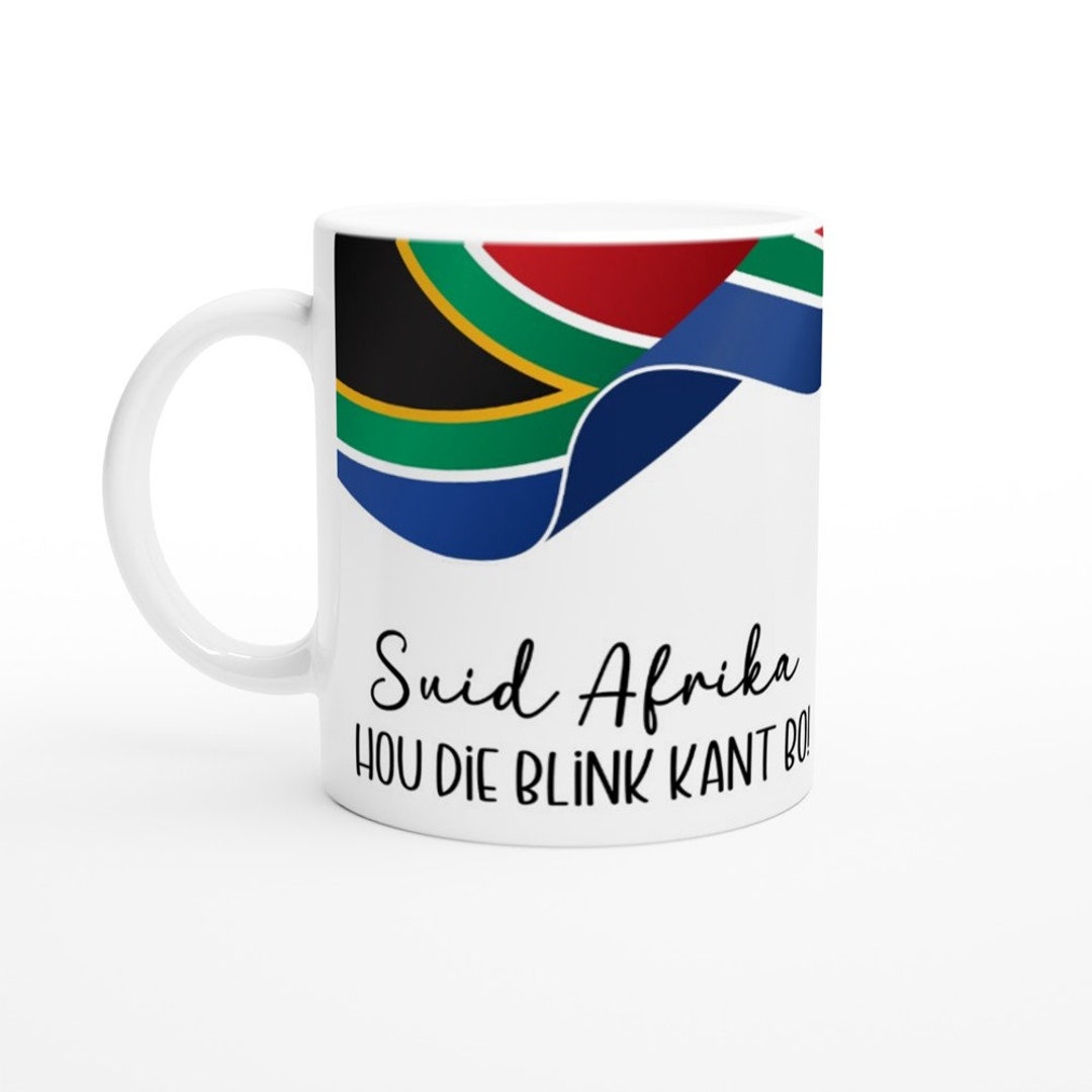 Afrikaans South African Rugby Mug, SAFFA Mug, South African Gift ...