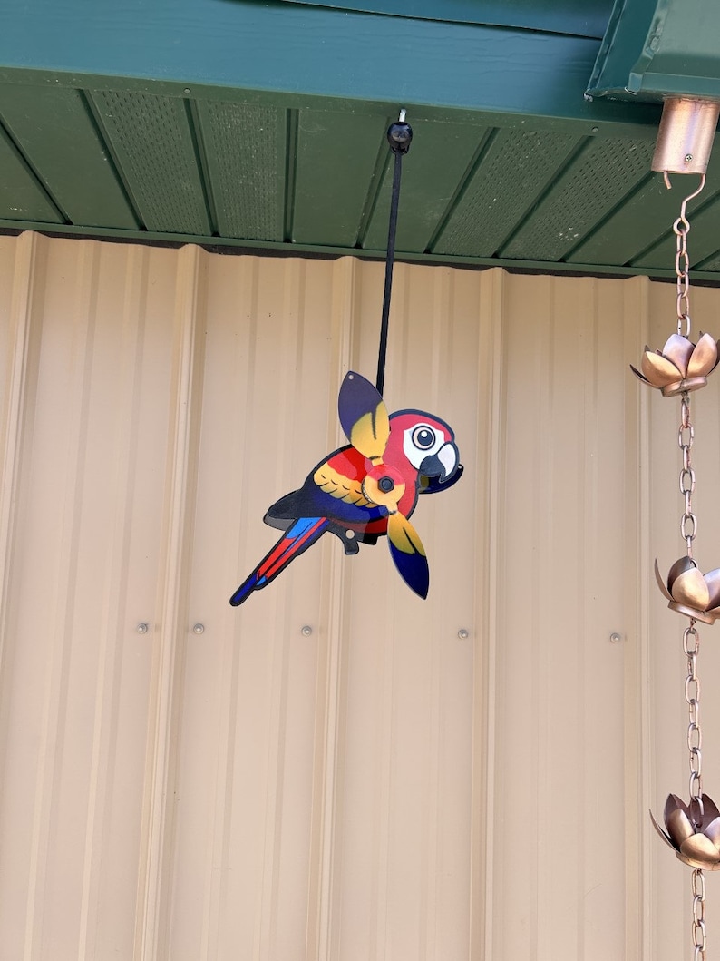 Metal Yard Art Birds With Animation - Etsy