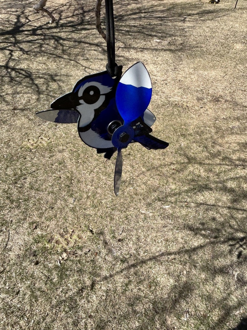 Metal Yard Art Birds With Animation - Etsy