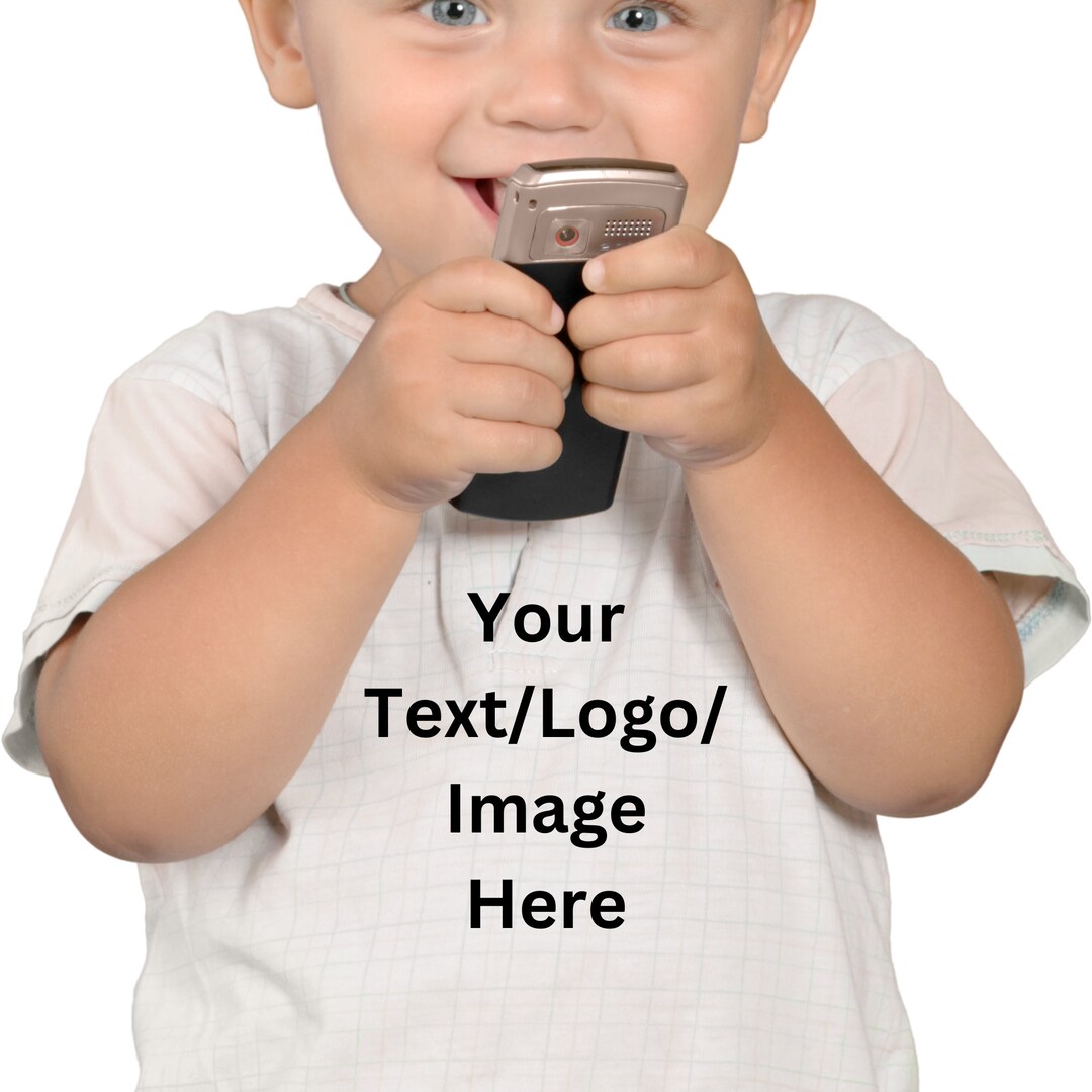 Personalized Toddler Text, Logo, or Image T-shirt - Etsy
