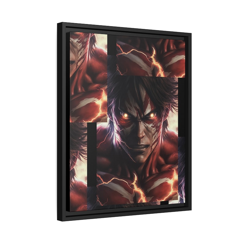 Aot Eren Yeager Art L Aesthetic Wall Art Modern Gift Ideas Premium ...