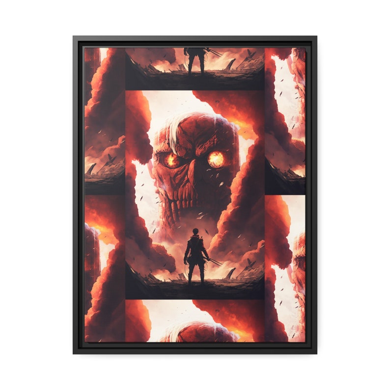Aot Colossal Titan Art L Aesthetic Wall Art Modern Gift Ideas Premium ...