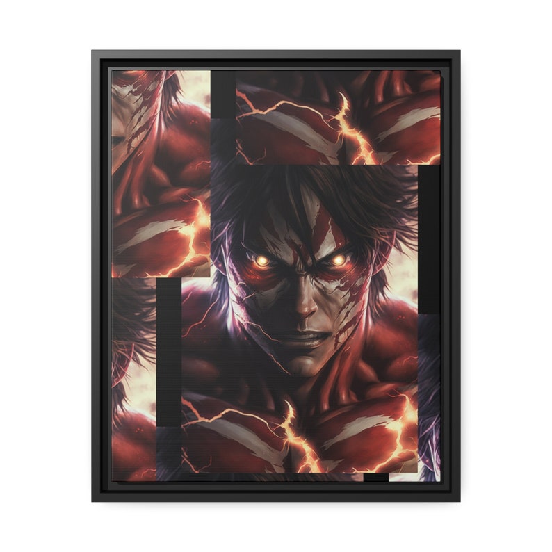 Aot Eren Yeager Art L Aesthetic Wall Art Modern Gift Ideas Premium ...