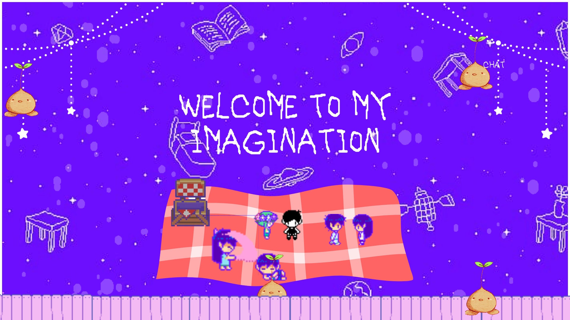 Animated Stream Overlay Multiple Set [OMORI STYLE] - Etsy