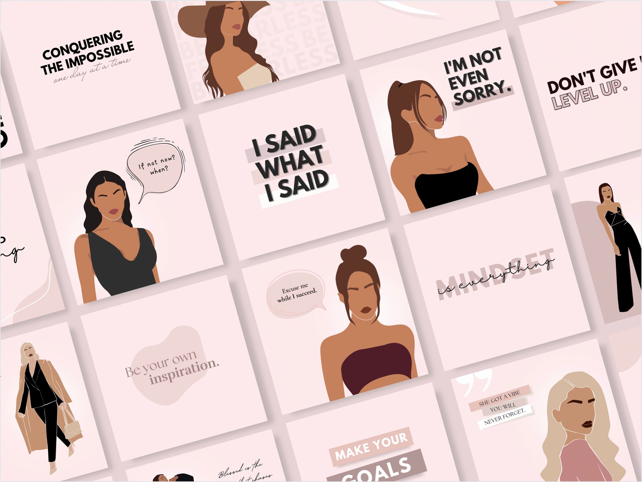 200 Girl Boss Instagram Quotes Instagram Posts and Stories Boss Babe ...