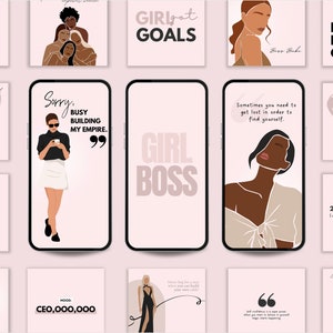 100 Girl Boss Instagram Posts and Stories - Boss Babe Quotes, Girl Boss ...
