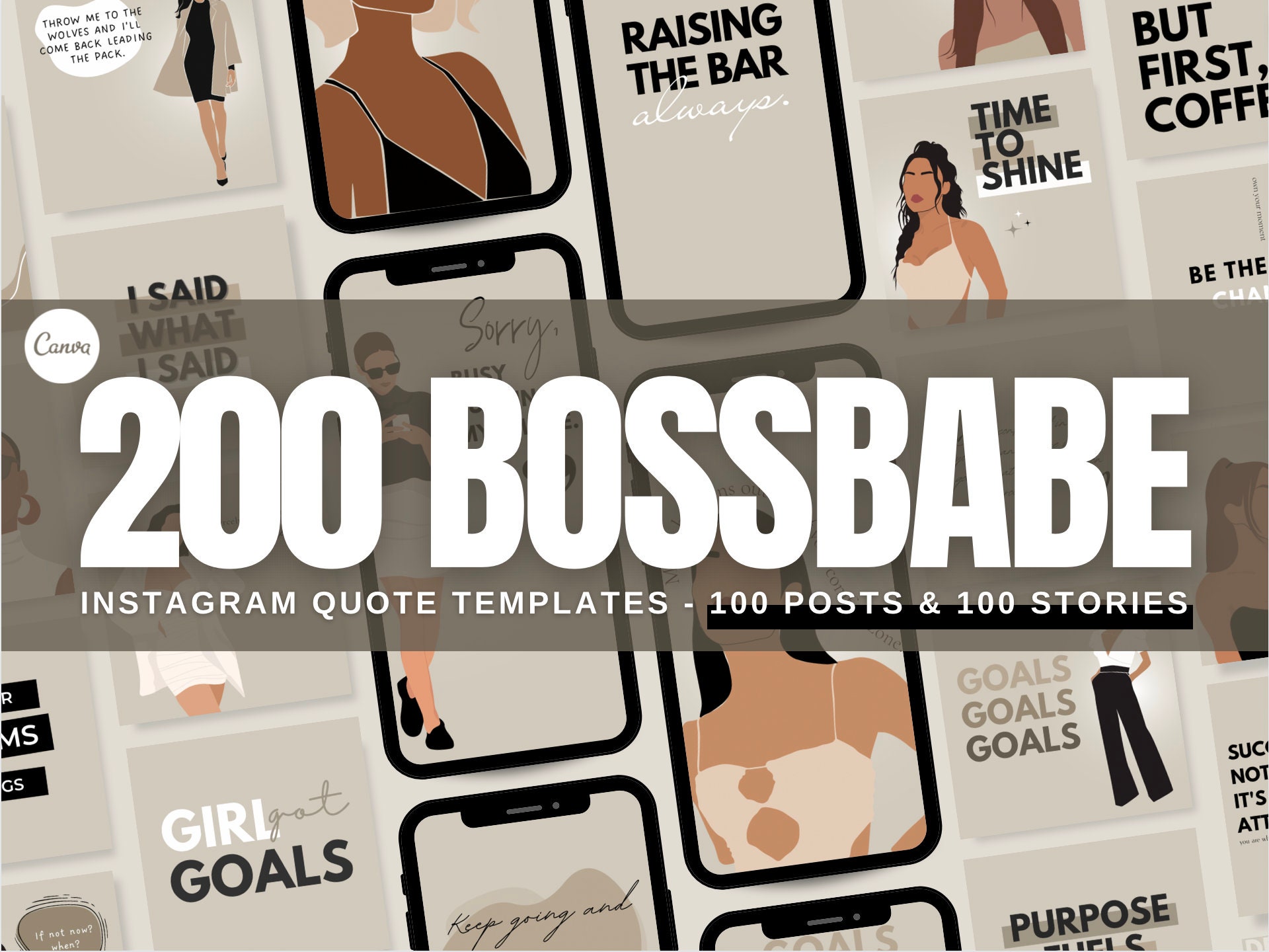 200 Girl Boss Instagram Quotes Instagram Posts and Stories Boss Babe ...