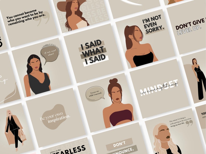 200 Girl Boss Instagram Quotes Instagram Posts and Stories Boss Babe ...