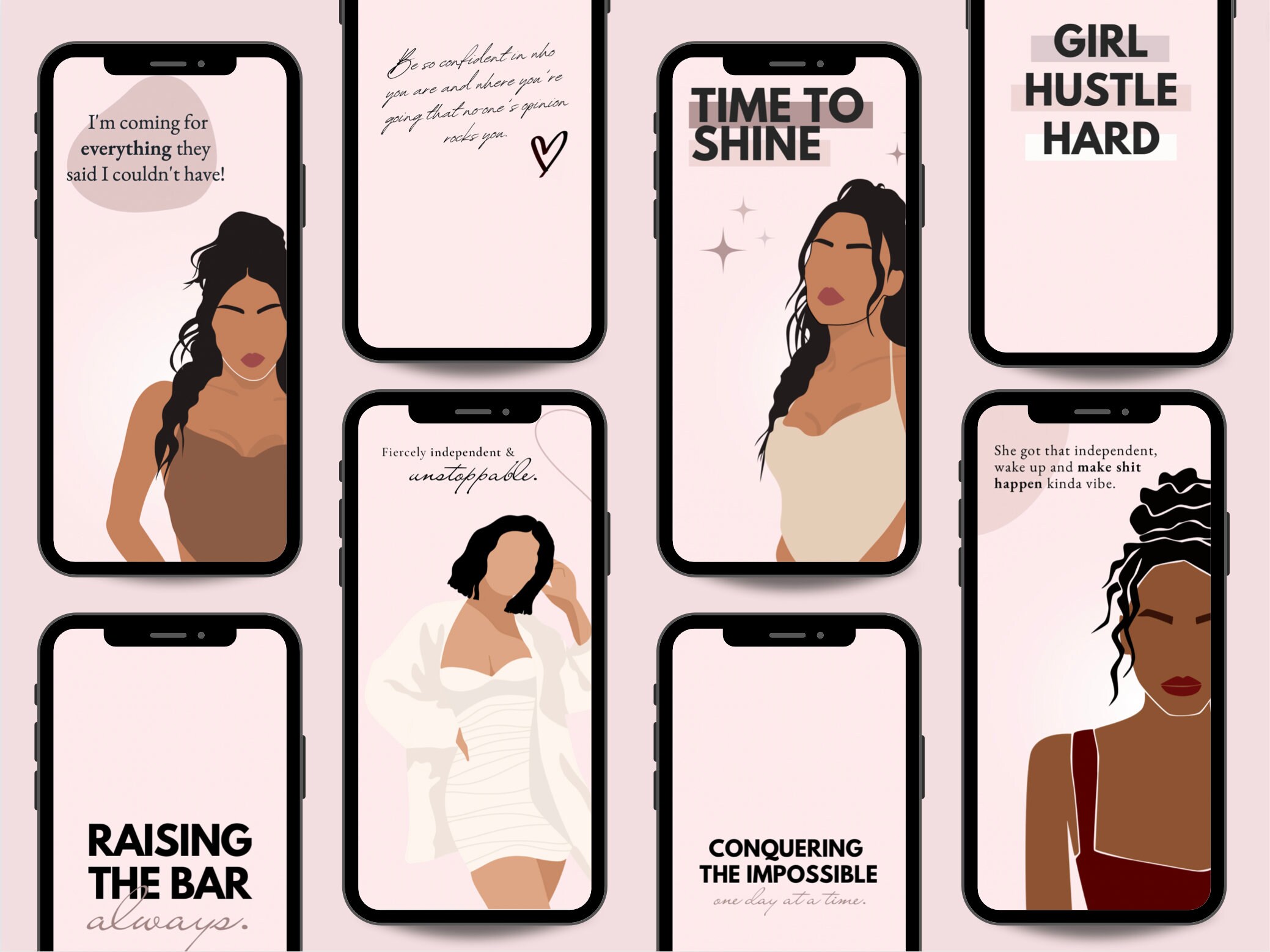 200 Girl Boss Instagram Quotes Instagram Posts and Stories Boss Babe ...