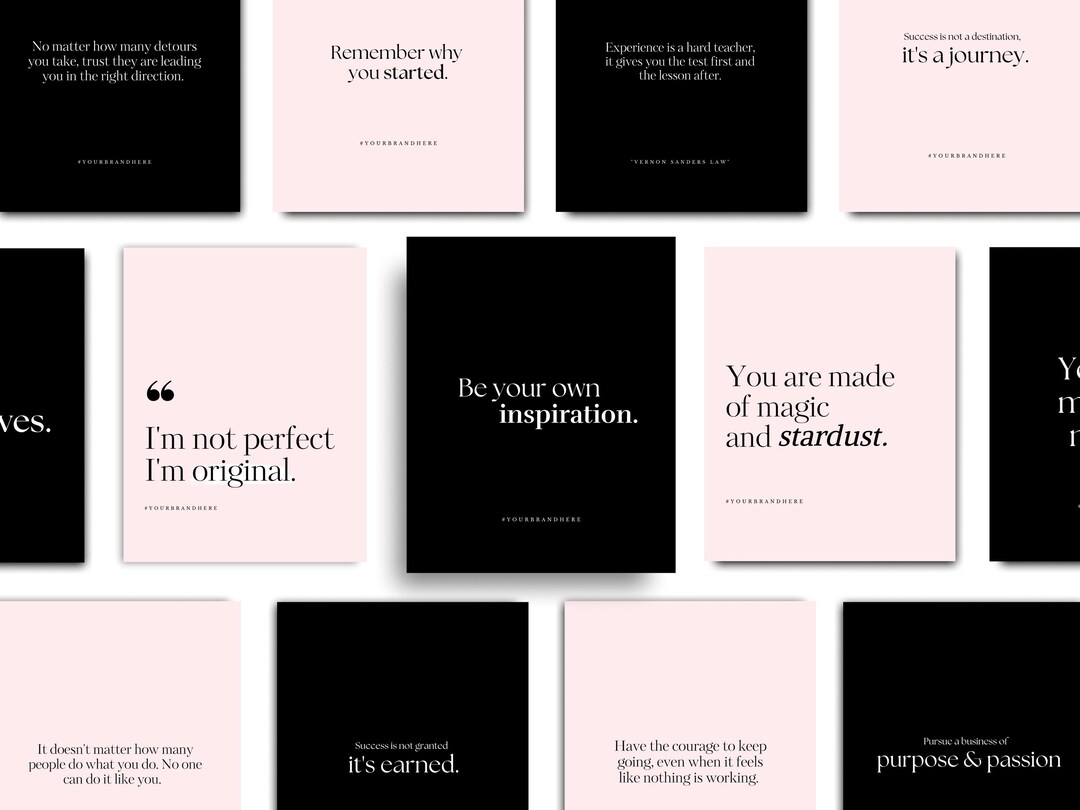 Instagram Quote Templates, Inspirational Minimalist Quotes, Instagram ...