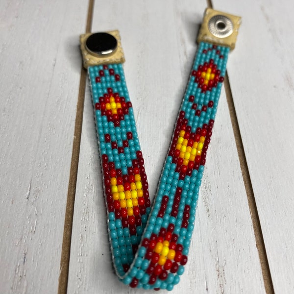 Native American Beaded Bracelets - Etsy