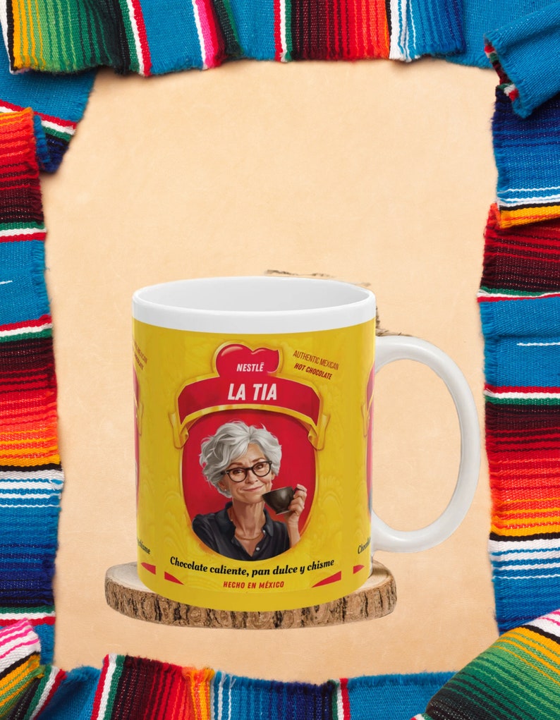 La Tia Mug Spanish Aunt Regalo Por Tia Tia Taza Tia Coffee Cup Spanish