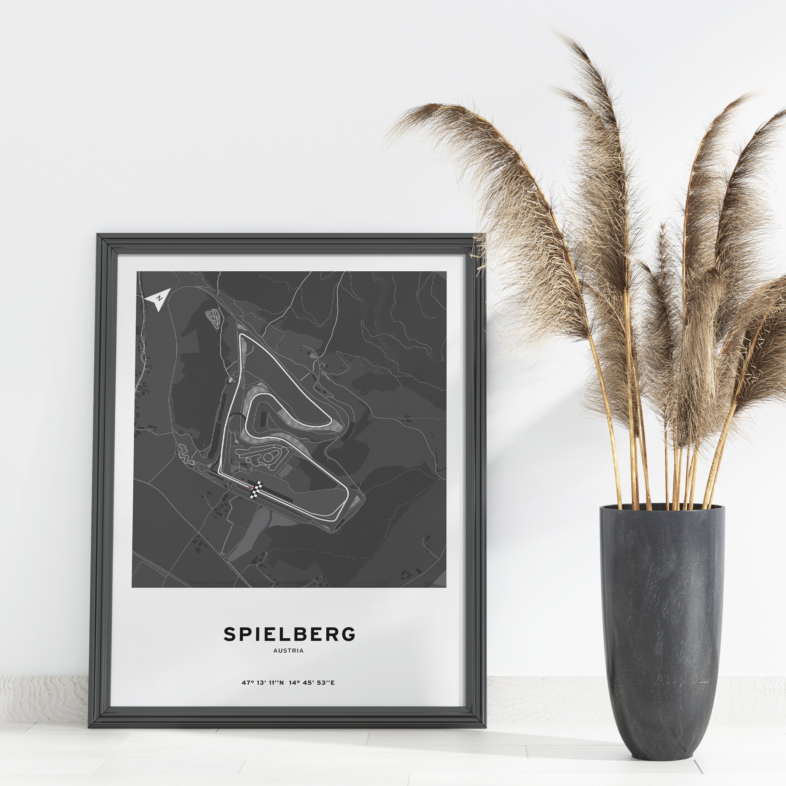 Spielberg Red Bull Ring Formula 1 Track Poster Digital - Etsy