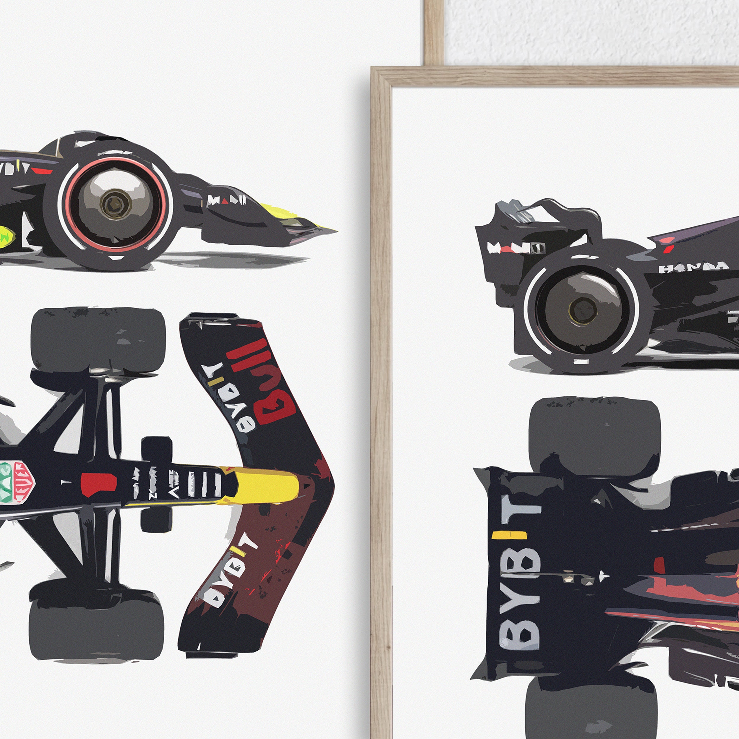 Red Bull Formula 1 Poster Digital Download Max Verstappen Print F1 Wall ...