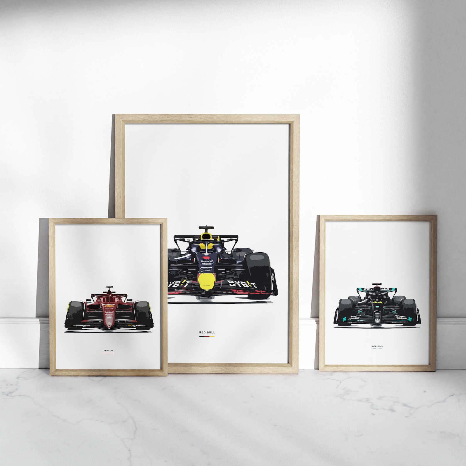 Set of 3 Formula 1 Poster Digital Download Print F1 Wall Art Gift for ...