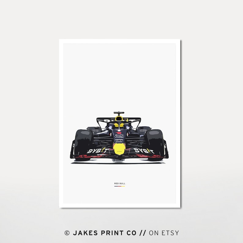 Set of 6 Formula 1 Poster Digital Download Print F1 Wall Art - Etsy
