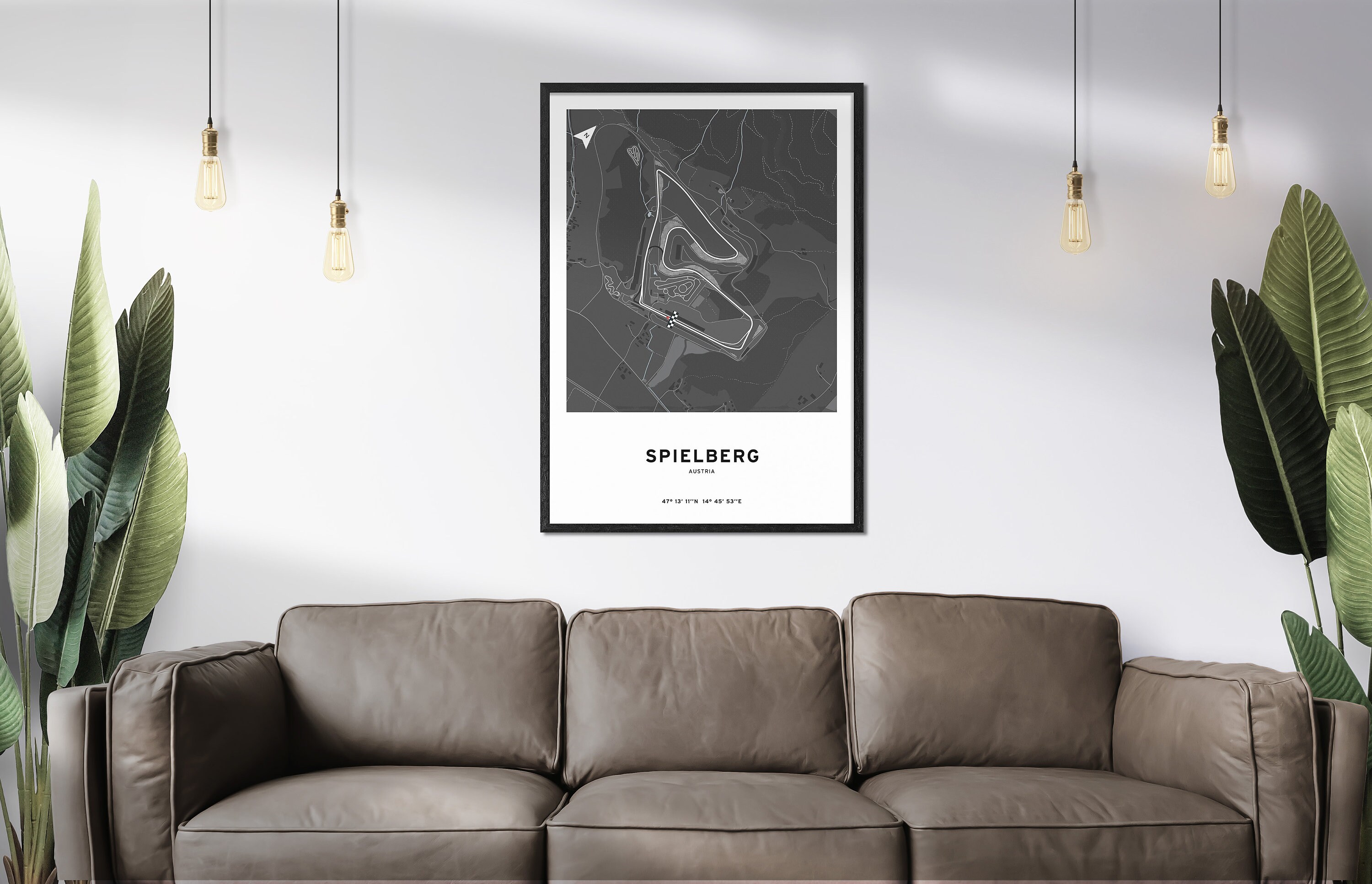 Spielberg Red Bull Ring Formula 1 Track Poster Digital Download Print ...