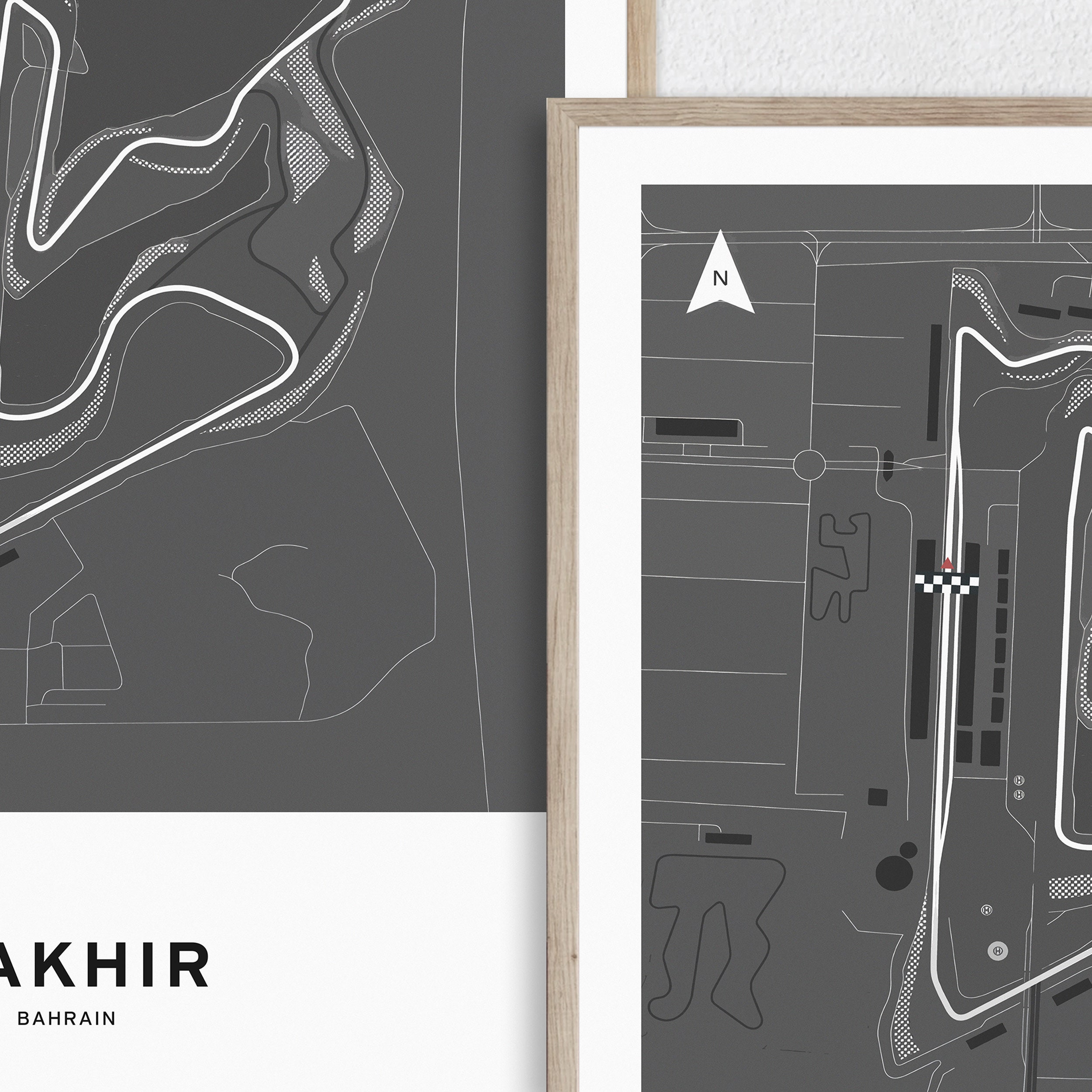 Sakhir Formula 1 Track Poster Digital Download Print F1 Wall Art Gift ...