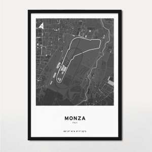 Set of 3 Classic Formula 1 Track Poster Digital Download Print F1 Wall ...