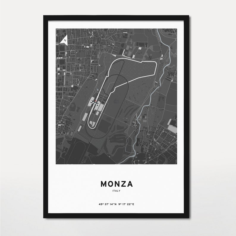 Set of 3 Classic Formula 1 Track Poster Digital Download Print - Etsy