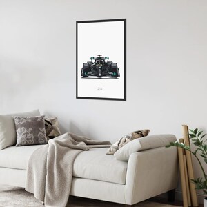Mercedes Formula 1 Poster Digital Download Lewis Hamilton Print F1 Wall ...