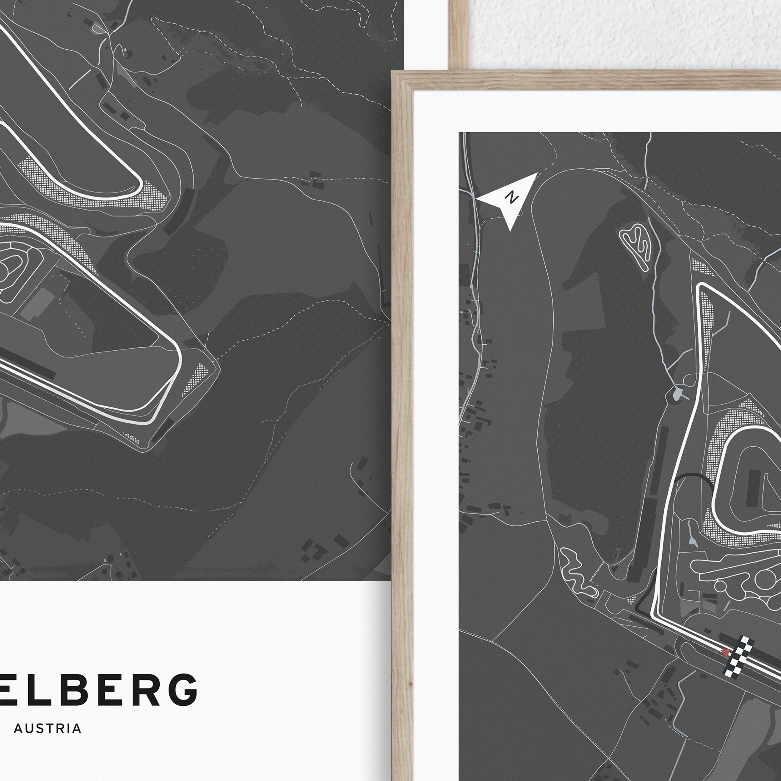 Spielberg Red Bull Ring Formula 1 Track Poster Digital Download Print ...