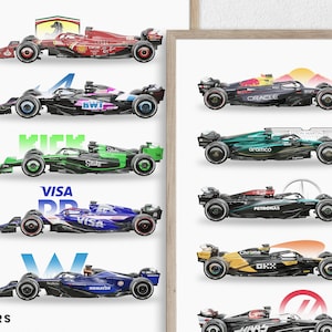 2024 Formula 1 Driver Signature Autographed Poster Digital Download ...
