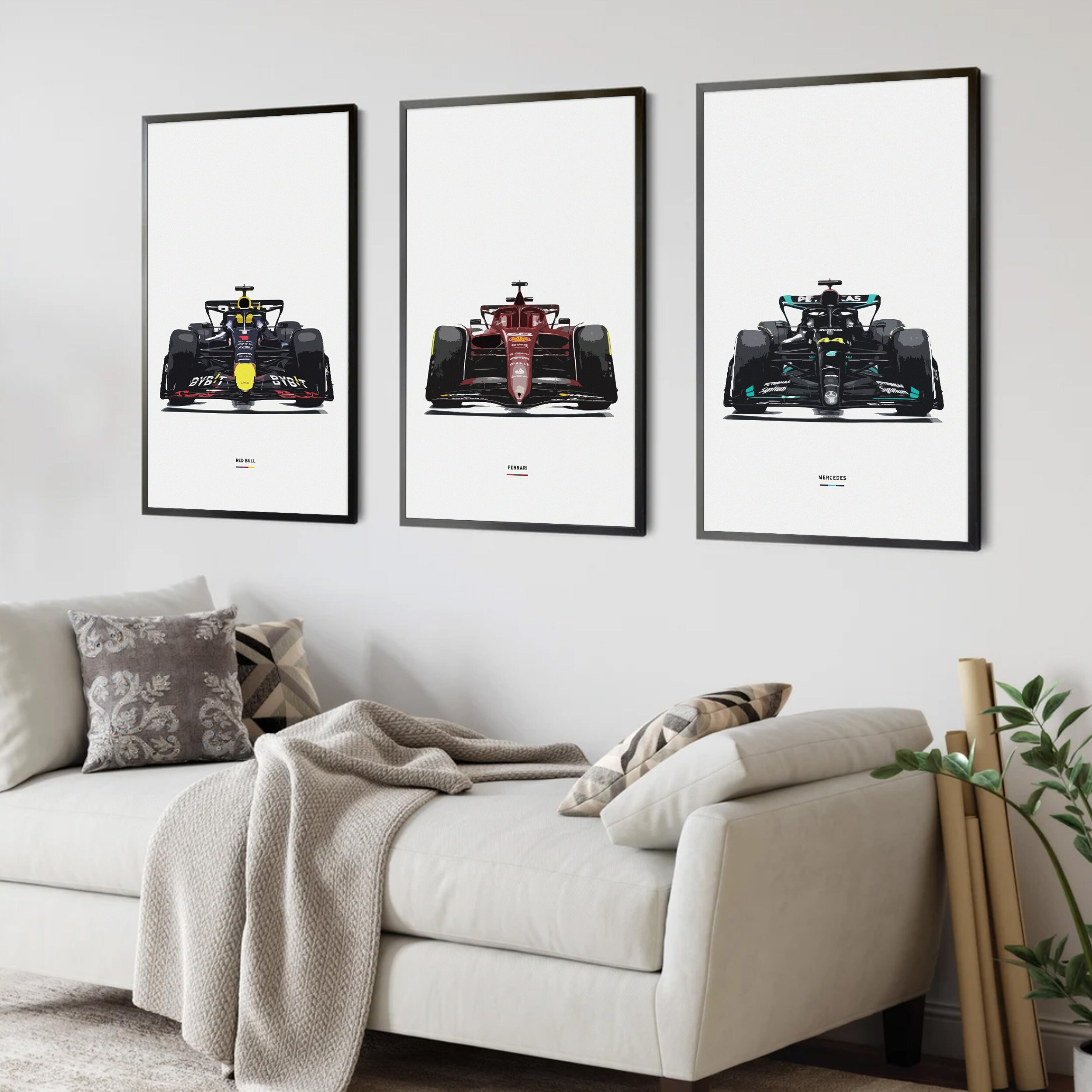 Set of 3 Formula 1 Poster Digital Download Print F1 Wall Art - Etsy UK