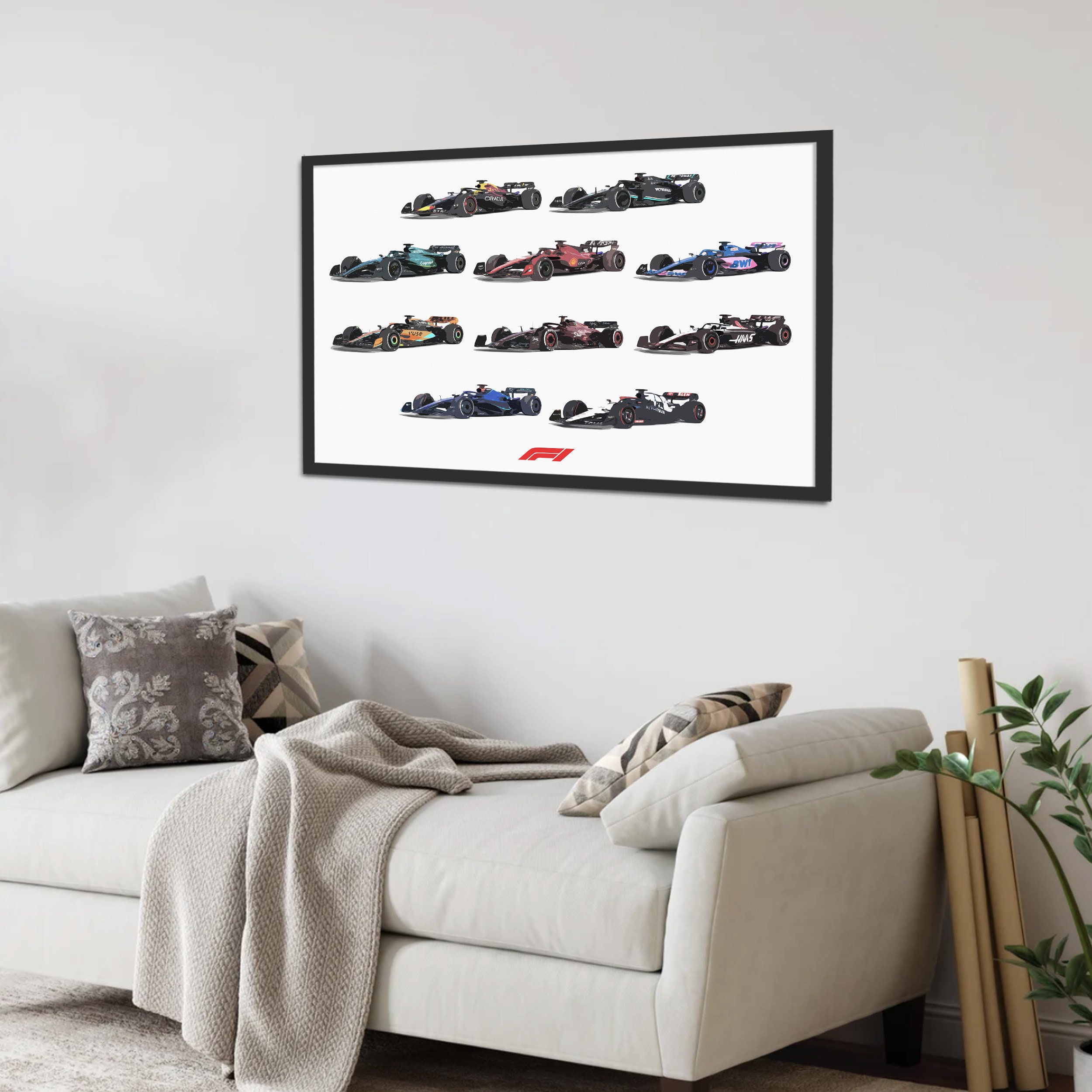 Formula 1 Cars Teams Poster Digital Download Print F1 Wall Art - Etsy