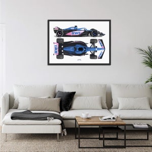 Alpine Formula 1 Poster Digital Download Pierre Gasly Esteban Ocon F1 ...
