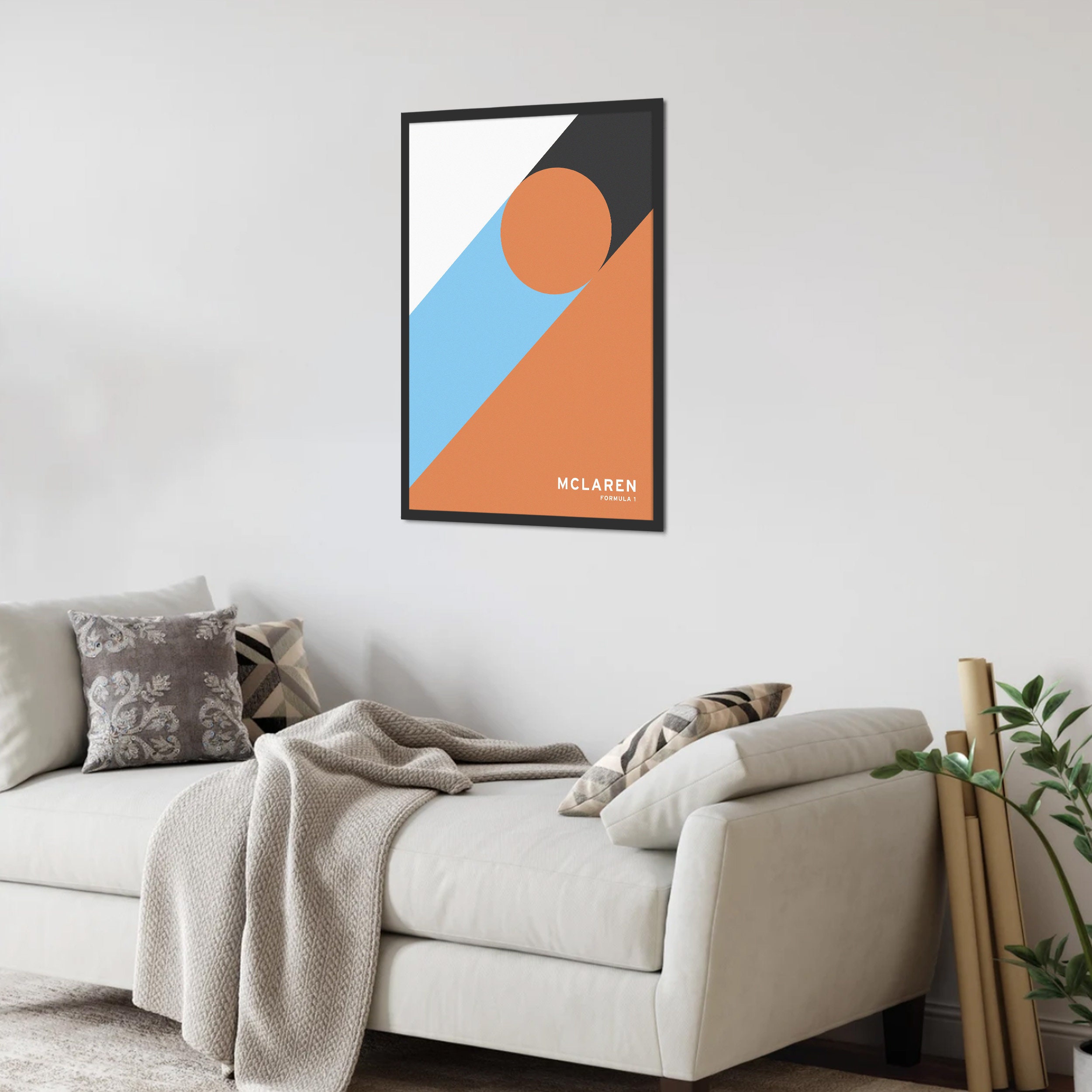 Minimalist Mclaren Formula 1 Poster Digital Download Lando - Etsy