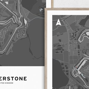 Silverstone Formula 1 Track Poster Digital Download Print F1 Wall Art ...
