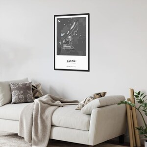 Austin Formula 1 Track Poster Digital Download Print F1 Wall Art Gift ...