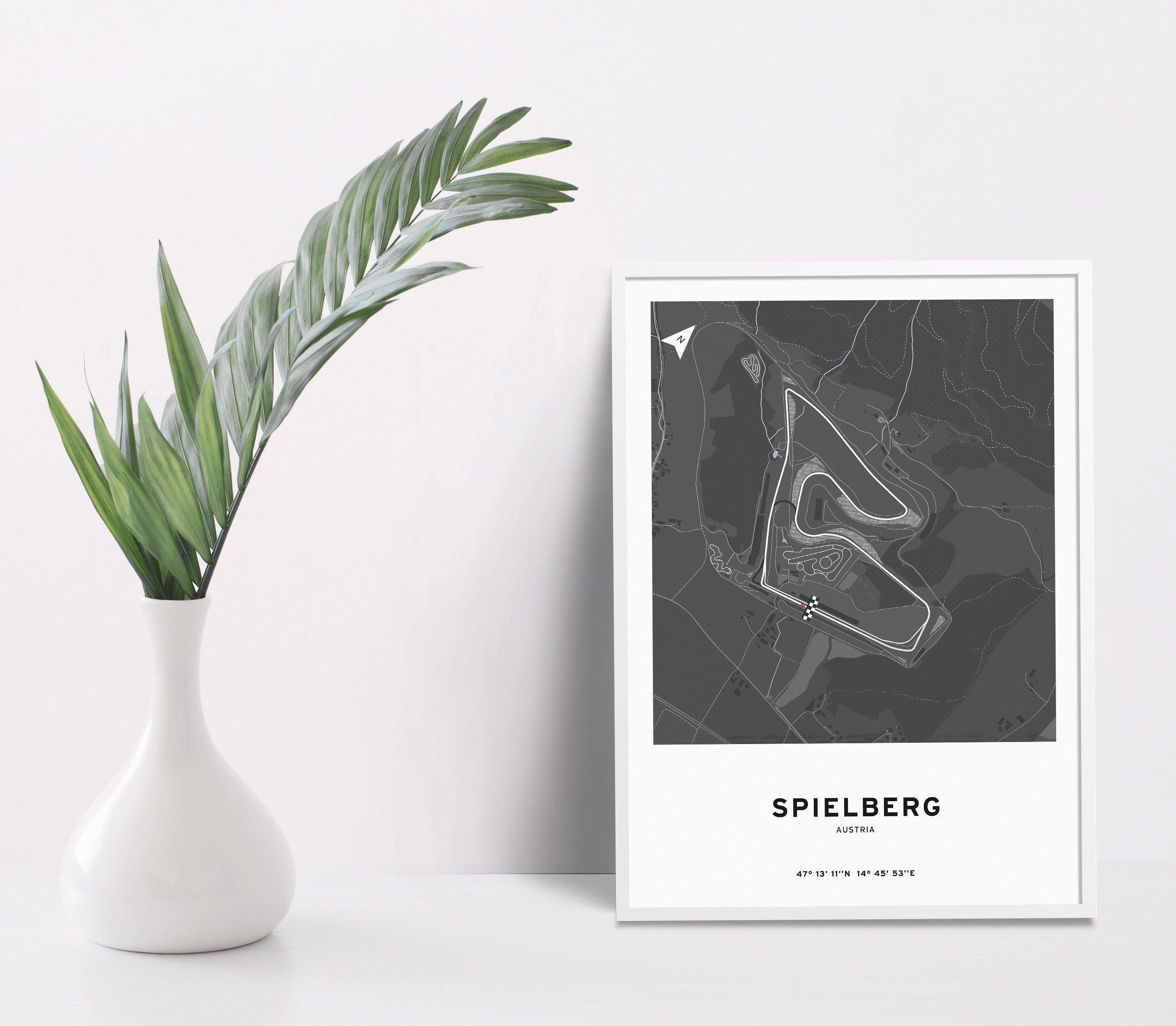 Spielberg Red Bull Ring Formula 1 Track Poster Digital - Etsy