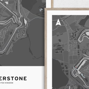 Set of 3 Classic Formula 1 Track Poster Digital Download Print F1 Wall ...