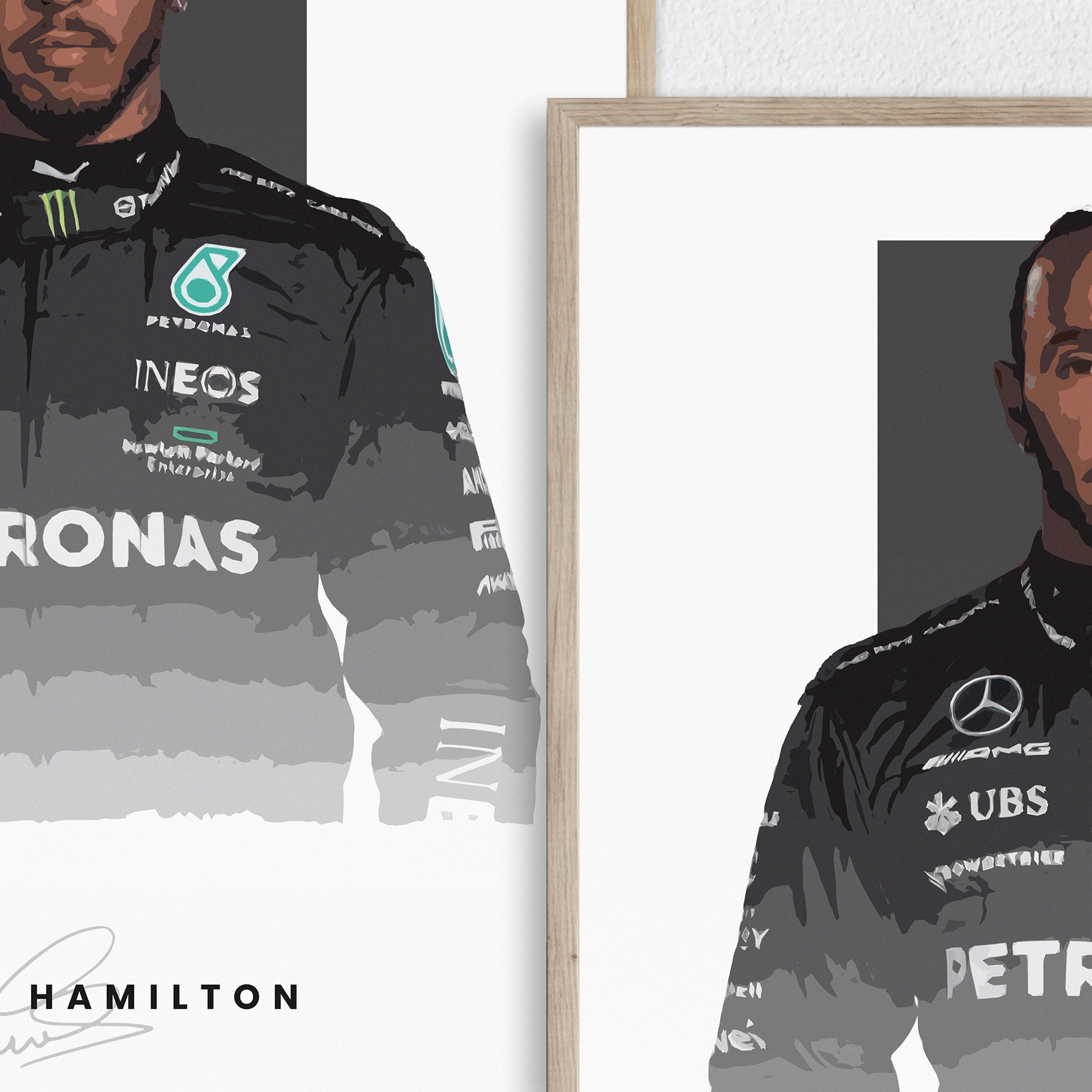 Lewis Hamilton Formula 1 Poster Signature Digital Download - Etsy