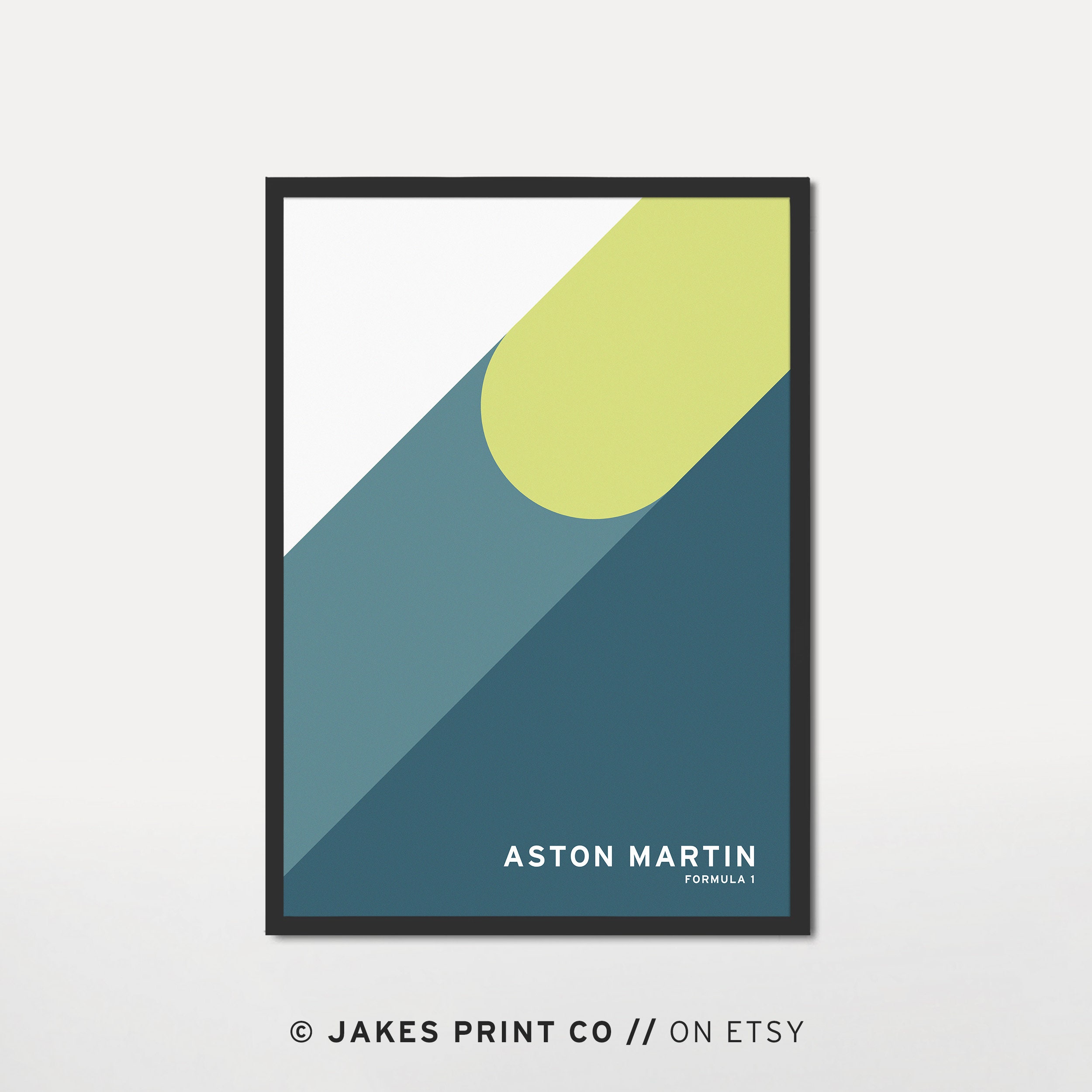 Minimalist Aston Martin Formula 1 Poster Fernando Alonso - Etsy