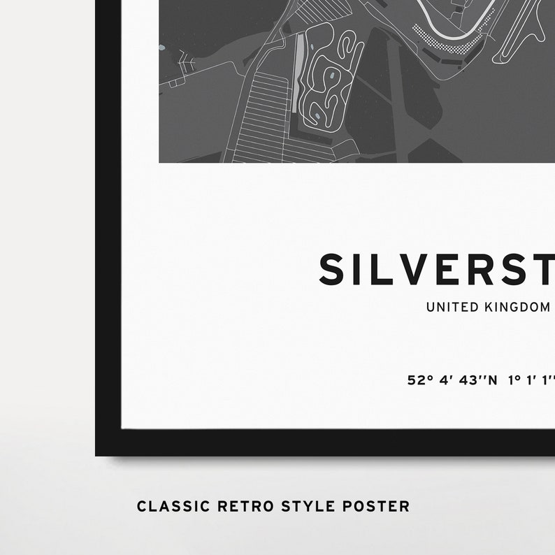 Set of 3 Classic Formula 1 Track Poster Digital Download Print - Etsy