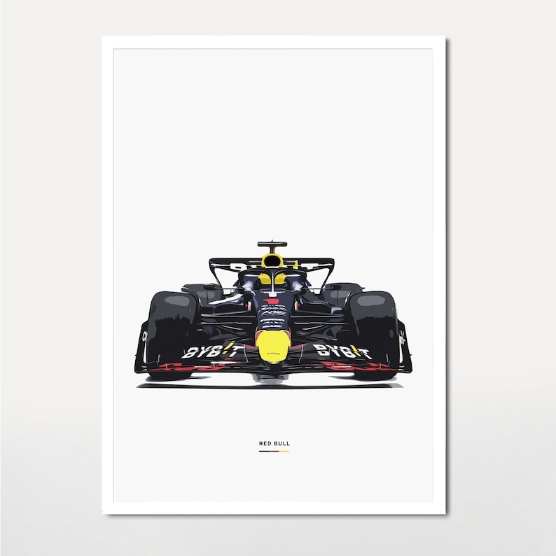 Set of 6 Formula 1 Poster Digital Download Print F1 Wall Art Gift for ...