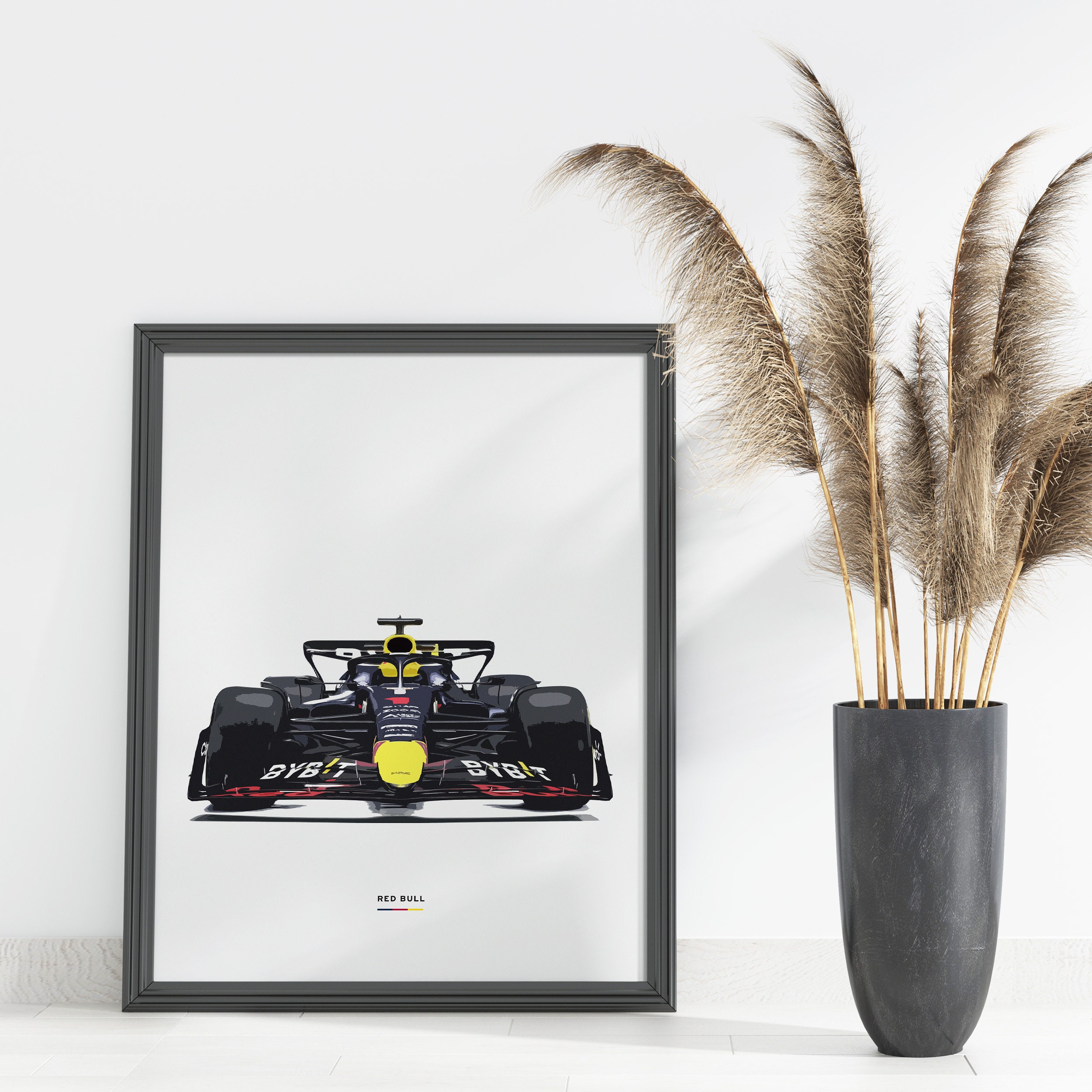 Red Bull Formula 1 Poster Digital Download Max Verstappen Print F1 Wall ...