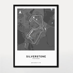 Set of 3 Classic Formula 1 Track Poster Digital Download Print F1 Wall ...
