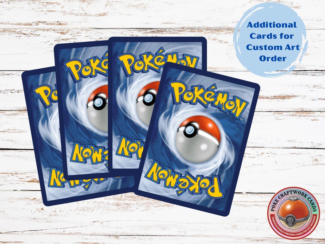 Custom Art Add on Additional Cards Listing Only - Etsy