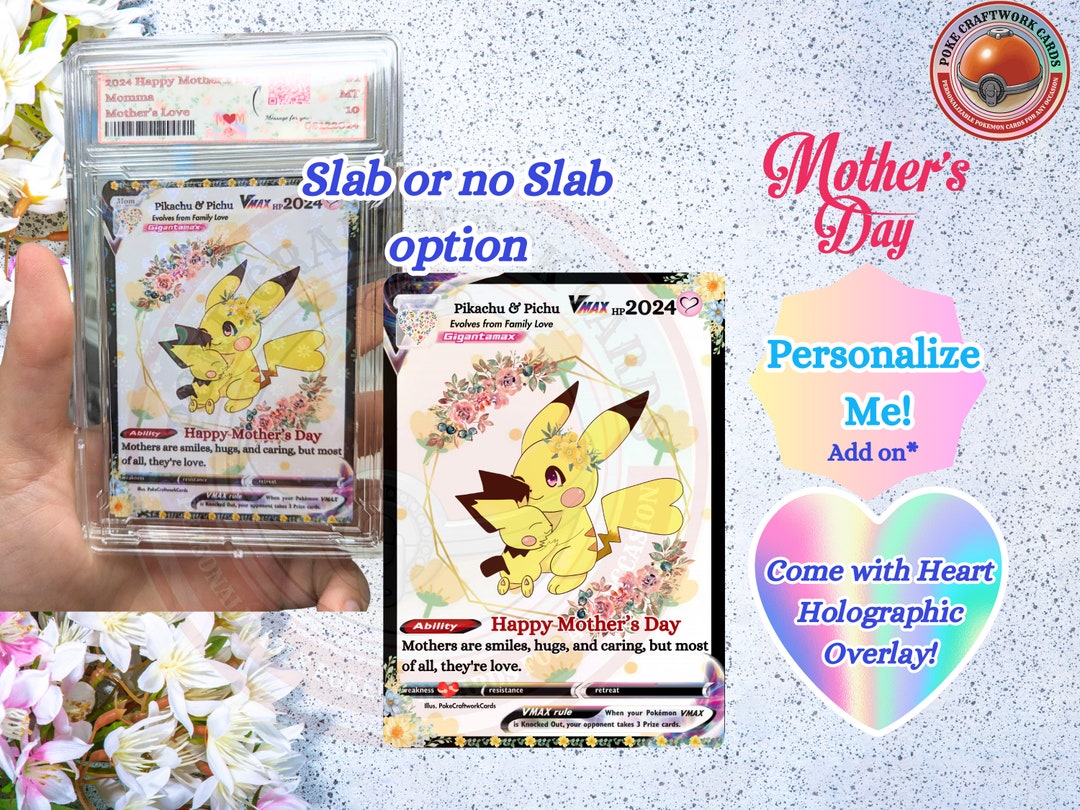 Mother's Day Card, Mother's Day Gift, Custom Card, Mothers Day Gift ...