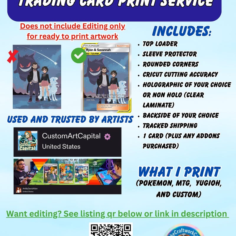 Custom.pokemon Cards - Etsy