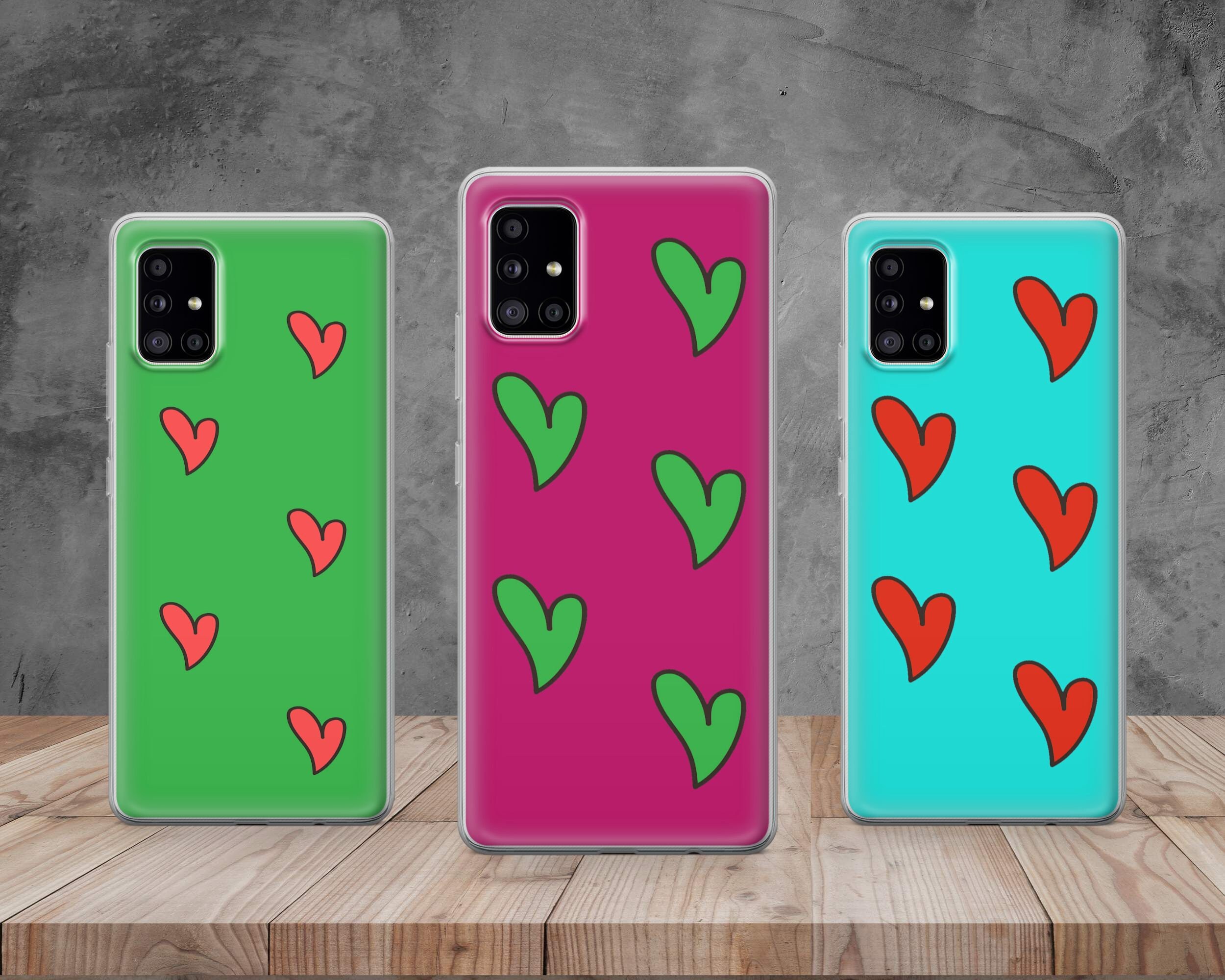 Cute Aestetic Hearts Love Phone Case Heart for iPhone 14, 12, 11 Pro ...