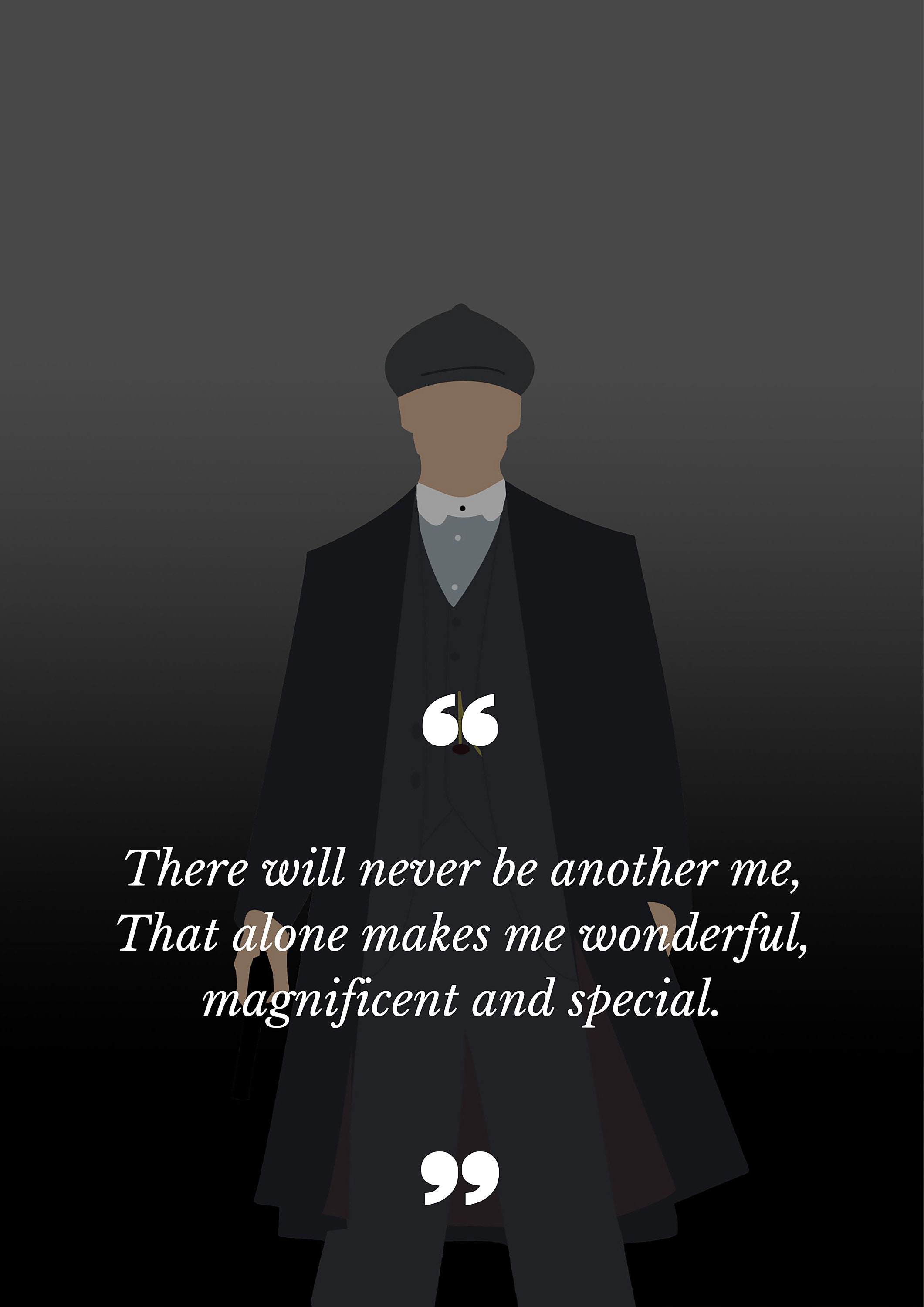 Tommy Shleby Quote | Poster | Painting | Digital | Art | Peaky Blinders ...