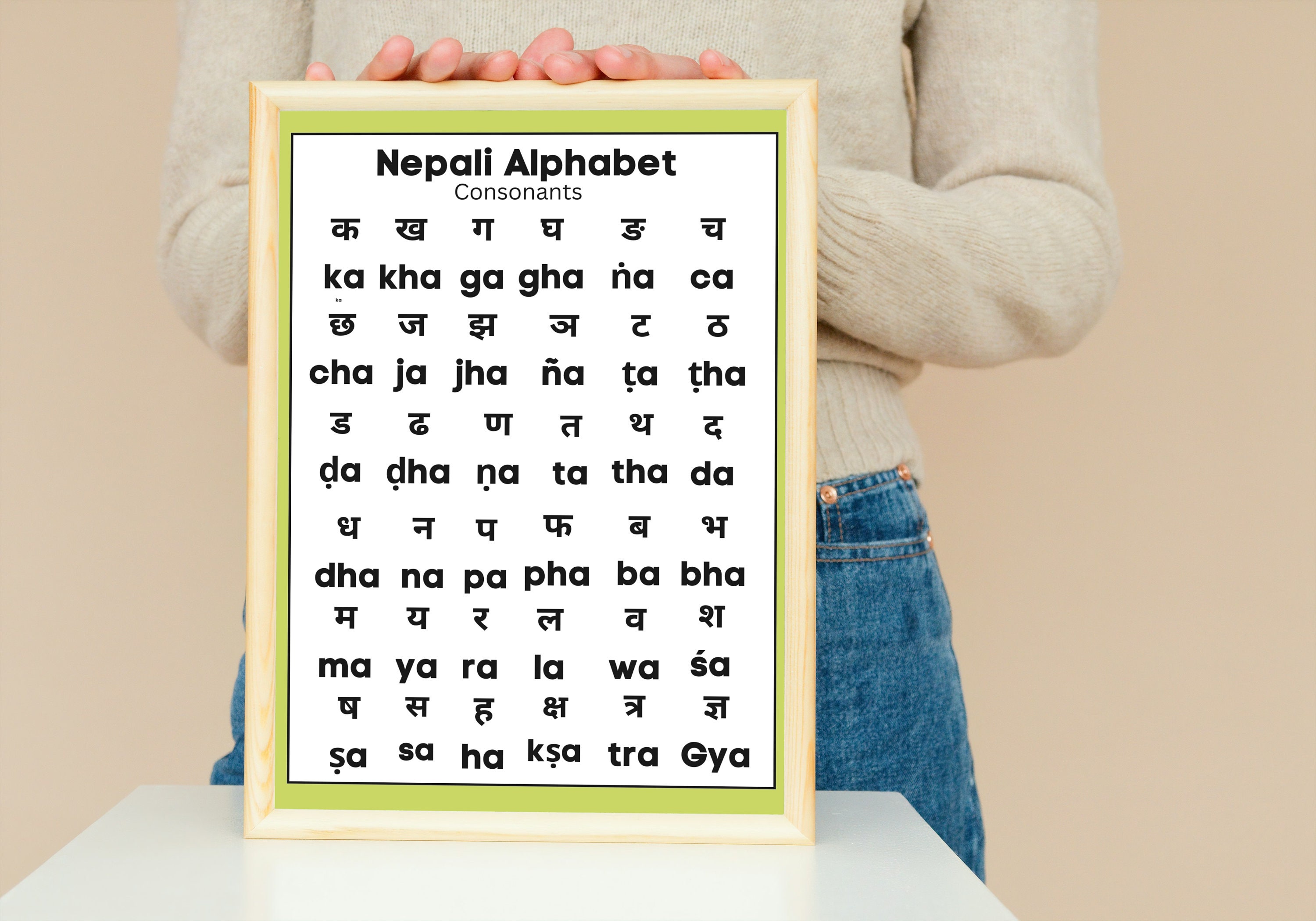 Nepali Language Alphabet Sign Language Alphabets From Around The World