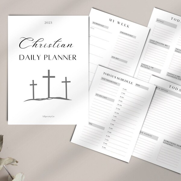 Christian Planner - Etsy