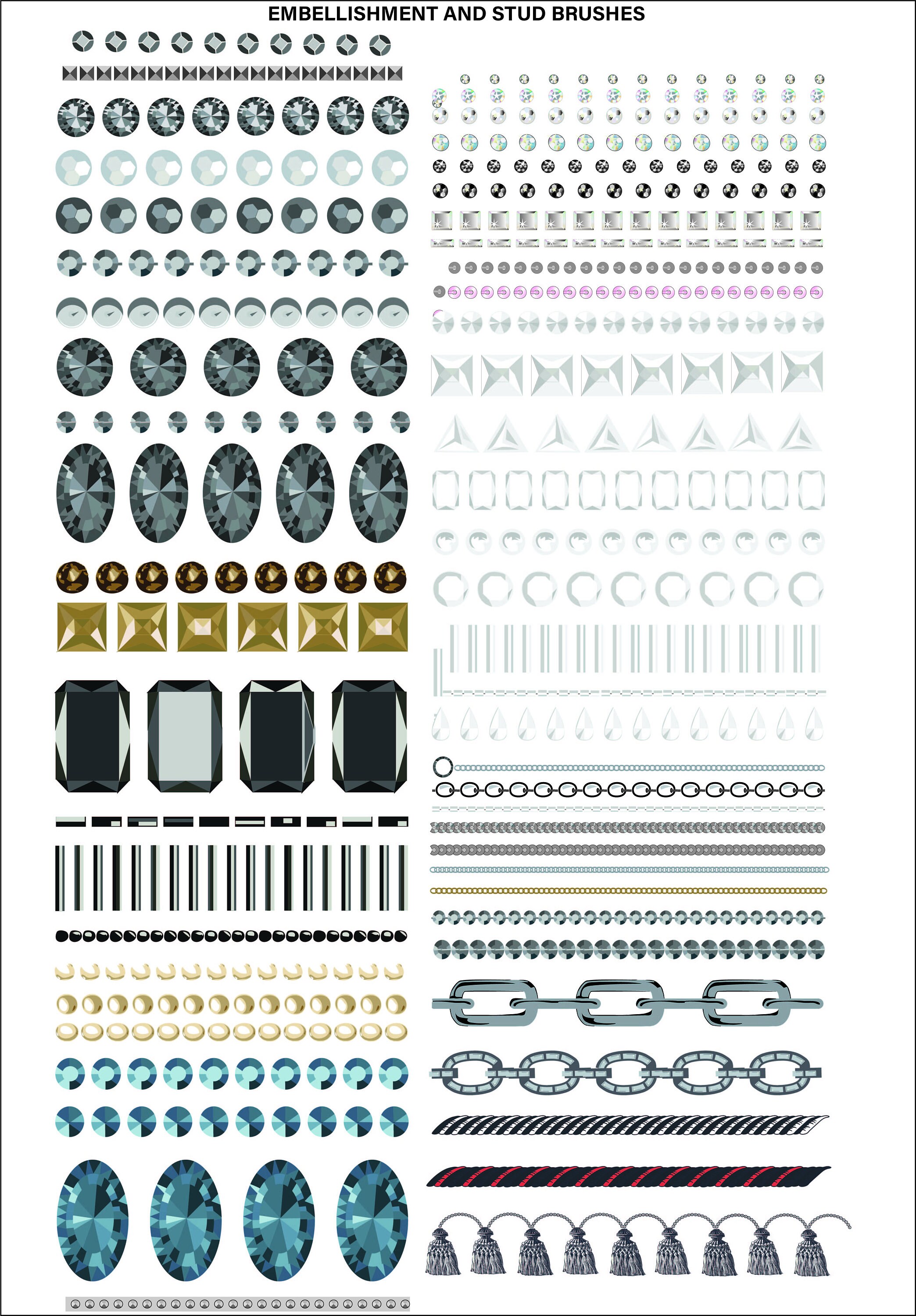 Over 100 Brushes • Technical Sketch • Adobe Illustrator • CAD Trims - Etsy